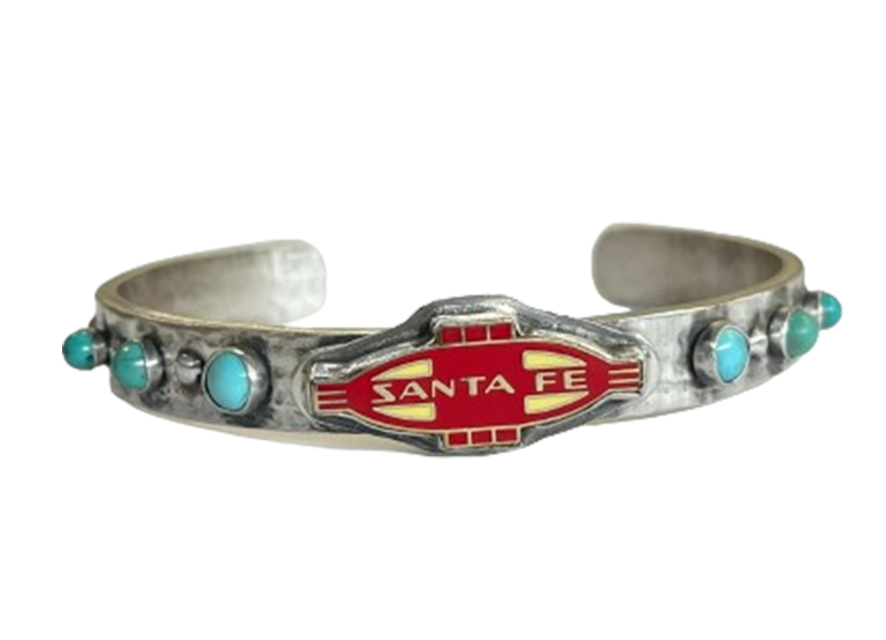 Santa Fe Railroad Bracelet – Sweet Bird Studio