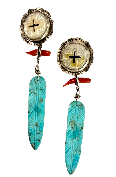 Time Traveler Earrings – Sweet Bird Studio