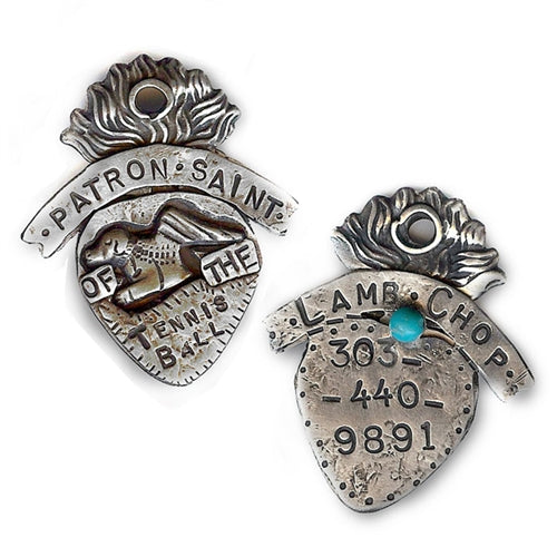 Patron Saint Custom Dog Tag – Sweet Bird Studio