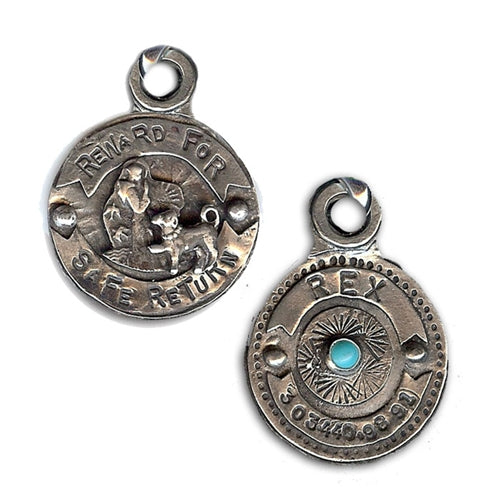 Reward For Safe Return Custom Dog Tag – Sweet Bird Studio
