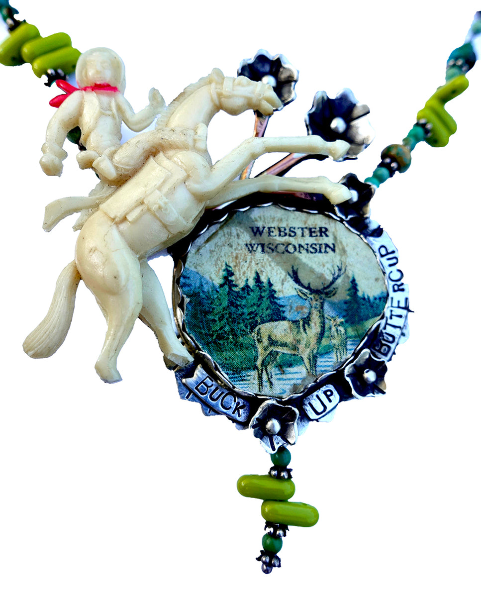 Buck Up Buttercup Necklace – Sweet Bird Studio